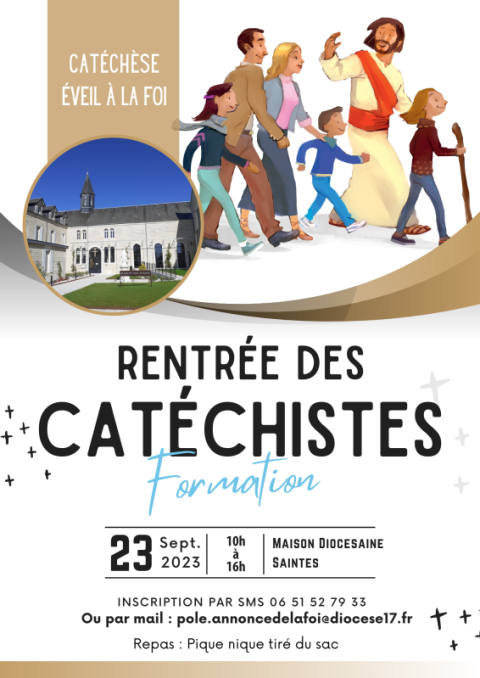 Rentrée des animateurs catéchistes et éveil à la foi – 23 sept ...